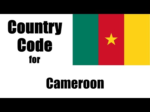 Cameroon Dialing Code - Cameroonian Country Code - Telephone Area Codes in Cameroon