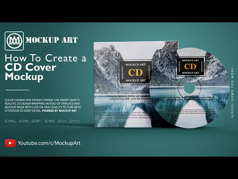 How to make a CD cover mockup | Photoshop Mockup Tutorial