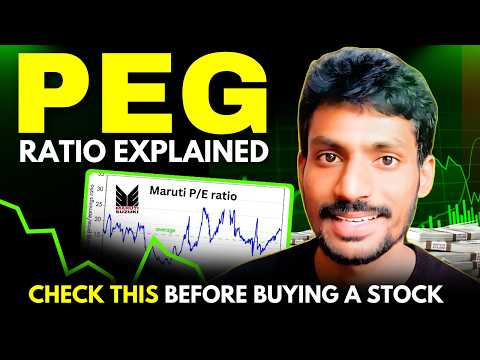 PE ratio is incomplete—check this before investing in a stock: PEG RATIO 🚀