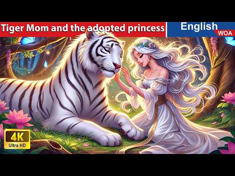 Tiger Mom and the adopted princess π― Bedtime Storiesπ Fairy Tales in English @WOAFairyTalesEnglish