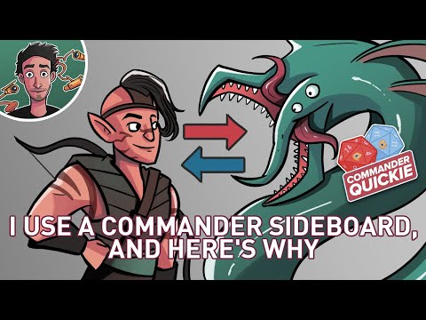 I Use a Commander Sideboard, And Here's Why | Commander Quickie | EDH | MTG | Magic the Gathering