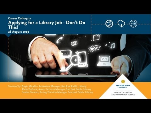Applying for a Library Job - Don't Do This!