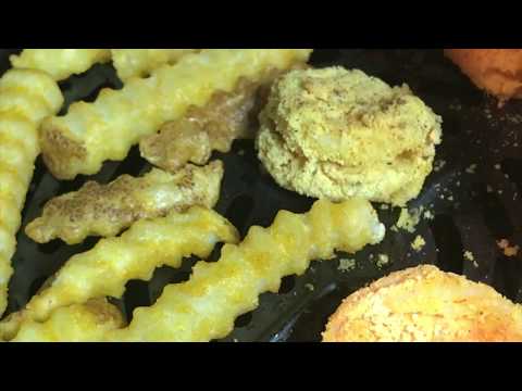 FIRST TIME USING MY NEW ELITE PLATINUM DIGITAL AIR FRYER - FRIED SHRIMP AND FRENCH FRIES