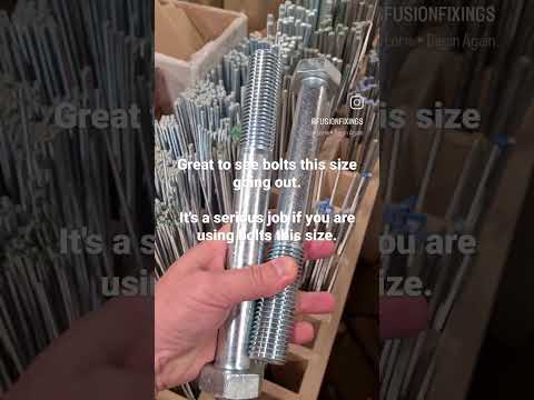 Using hex bolts this size means it's a serious job!