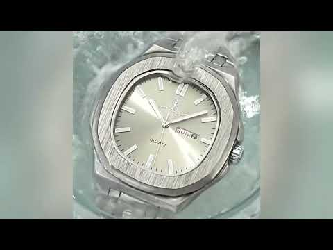 POEDAGAR Luxury Military Man Watch Square Waterproof Luminous Date Week Men Watch