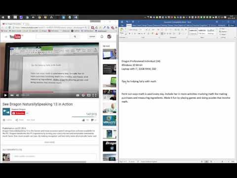 See Dragon Professional Individual 14 in action