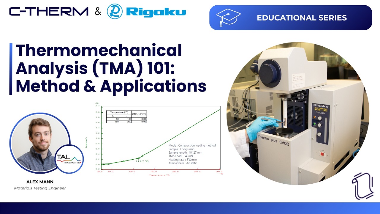 Thermomechanical Analysis (TMA) 101: Method & Applications
