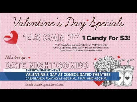 Entertainment: Consolidated theaters to host Valentine's special, 'SIX' tickets on sale today