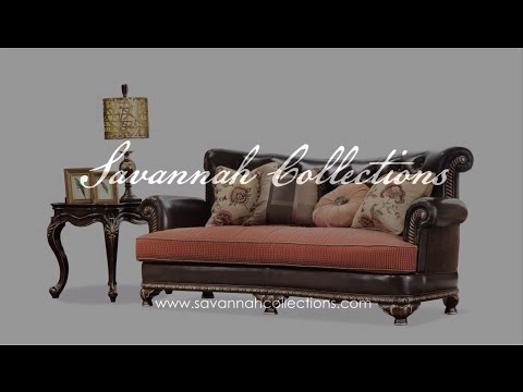 Italian Furniture Loveseat and Sofa by Savannah Collections - Theodore Alexander