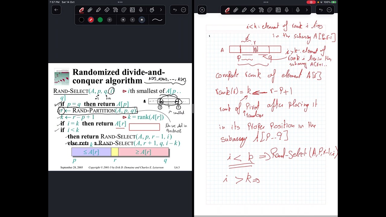 Lecture 7: Computing Order Statistics - Part 1