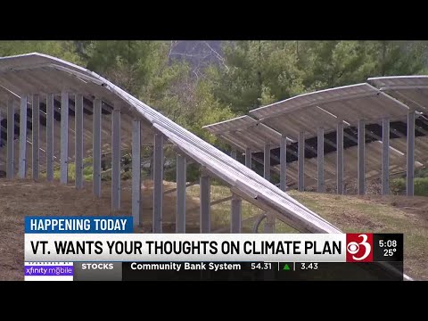Public comment open for Vt. climate plan