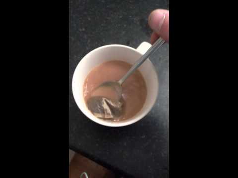 Proof tea bags sink