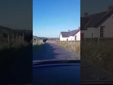 Road to Quiet moment Camping site | Downings #ireland #youtubeshorts