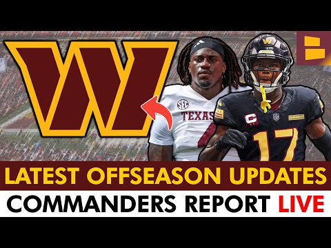 Commanders Report LIVE: Latest On Terry McLaurin Contract Negotiations + Trade For Shemar Stewart?