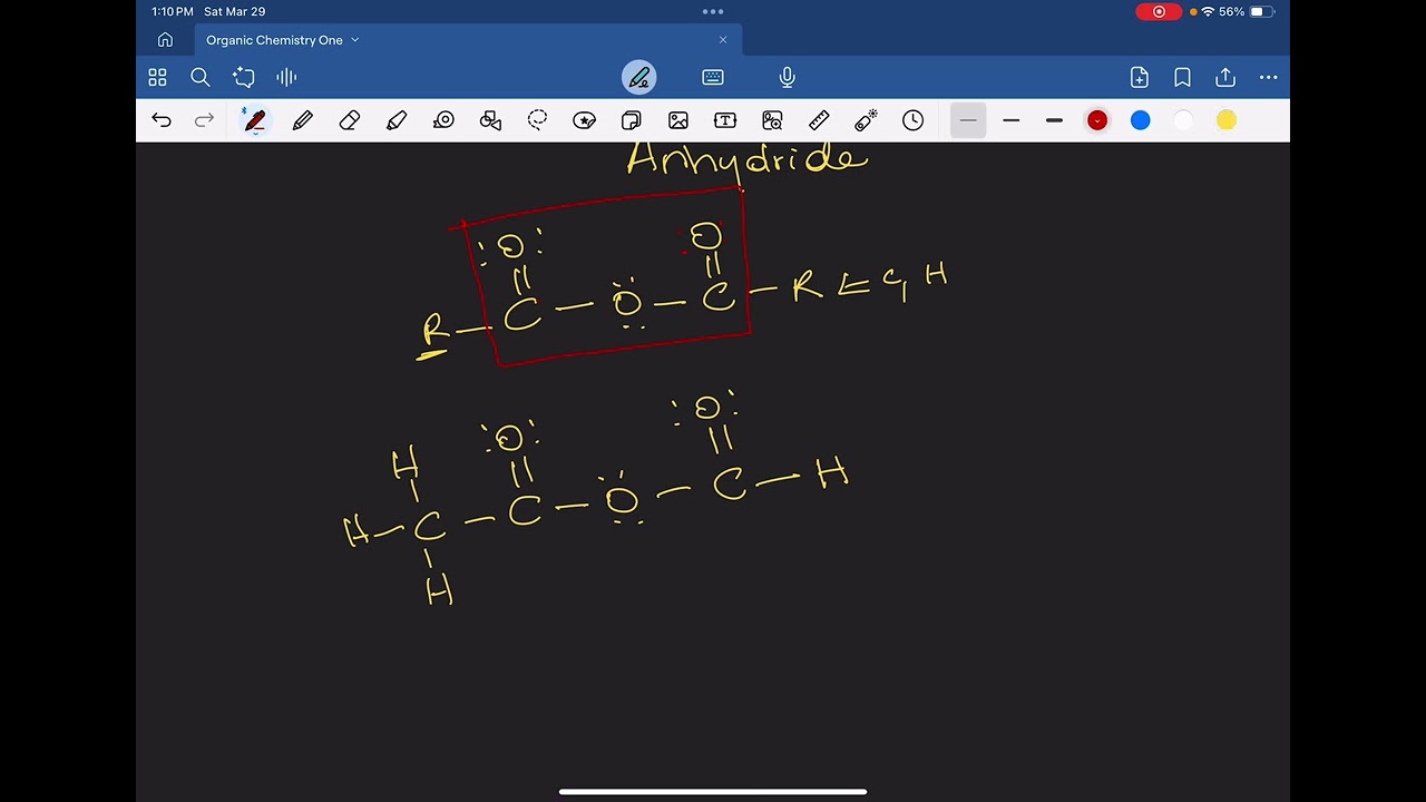 Anhydride Functional Group