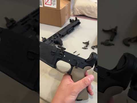 Franklin armory binary trigger install AR15
