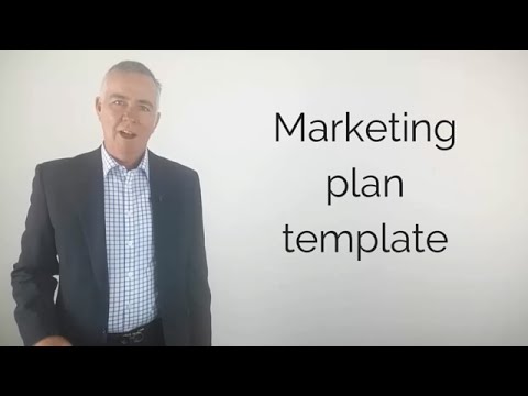 Marketing plan template