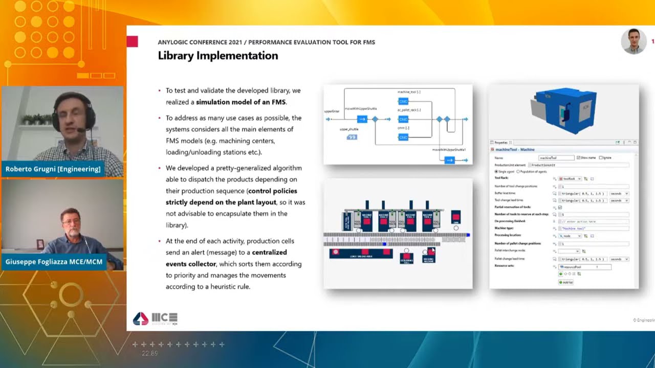 Performance Evaluation Tool for Flexible Manufacturing Systems (FMS)
