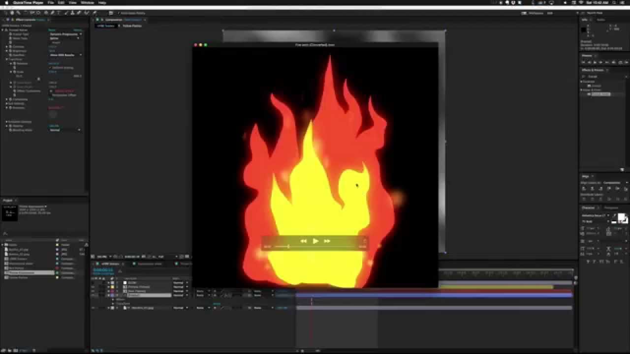 Cartoon Fire Tutorial