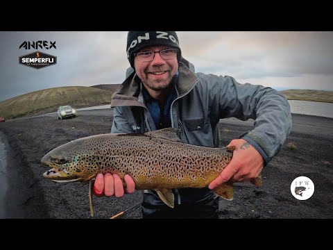 How to catch a brown trout at Grænavatn in seconds!