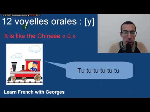 The [y] sound: french phonic alphabet