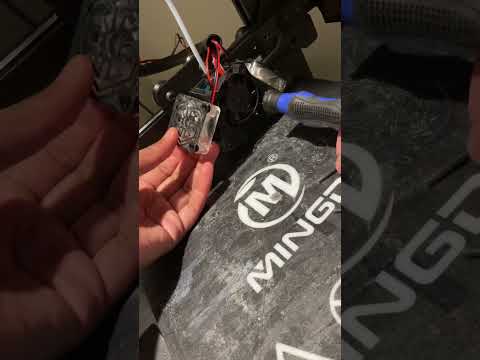 Installing a star wars fan grill on my 3d printer