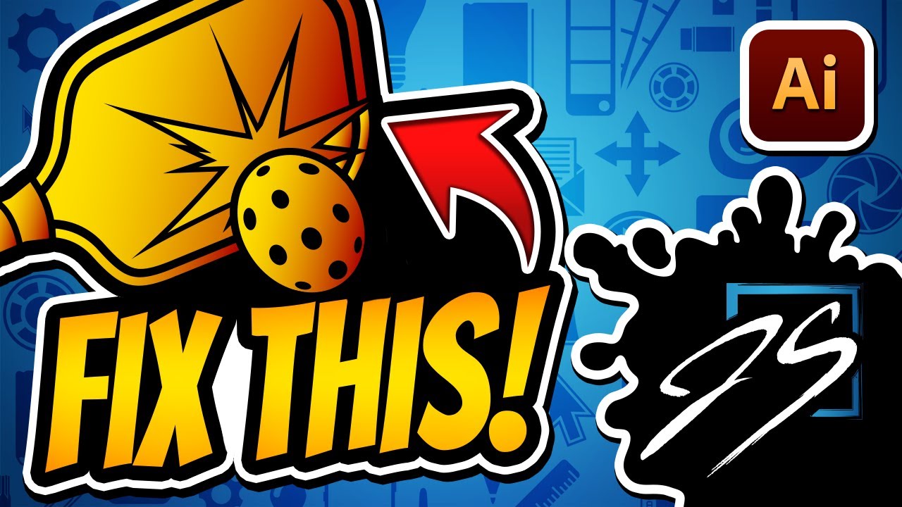 Fix Weird Gradients in Adobe Illustrator (Gradient Looks Broken or Separate?)