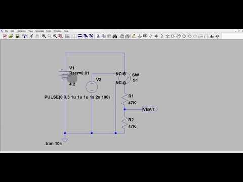 LTSpice Voltage Controlled Switch | Simulation