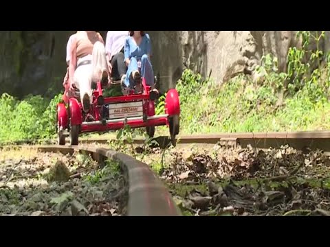 Railbike trail tours open in West Virginia for summer season