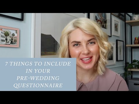 7 Things to Add to Your Pre-Wedding Questionnaire | TIPS for Wedding Photographer