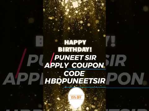 15% OFF ON RPSC PROGRAMMER COURSE-PUNEET SIR B'DAY SPECIAL #rpscprogrammer #programmer #puneetsir