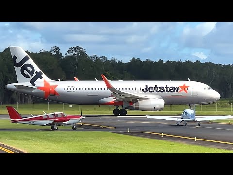 Full Flight - Ballina Byron to Sydney Jetstar JQ459 Airbus 320-200