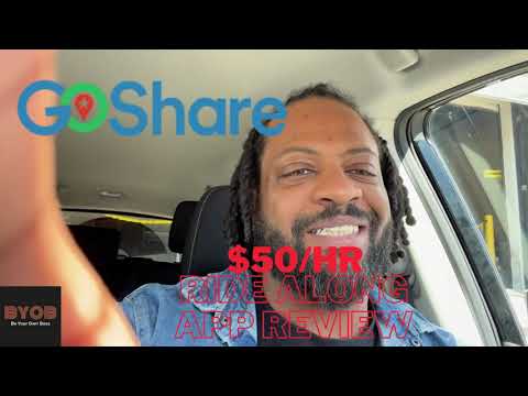 Over $50 Hour With Car or Suv Go Share 1st Delivery Ride along