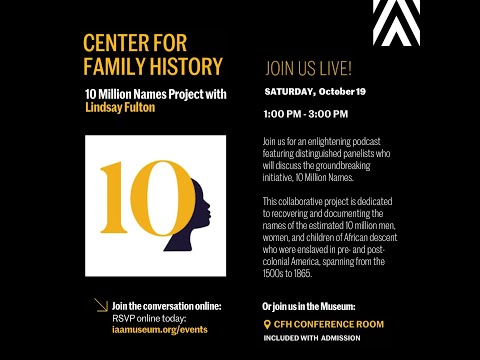 10 Million Names Project with Lindsay Fulton