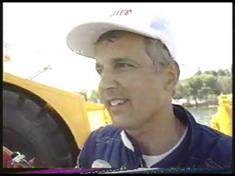 Speed Boat Racing - 1987 - ESPN Budweiser Emerald Cup - Interviews With Chip Hanaeur + Tom DEath