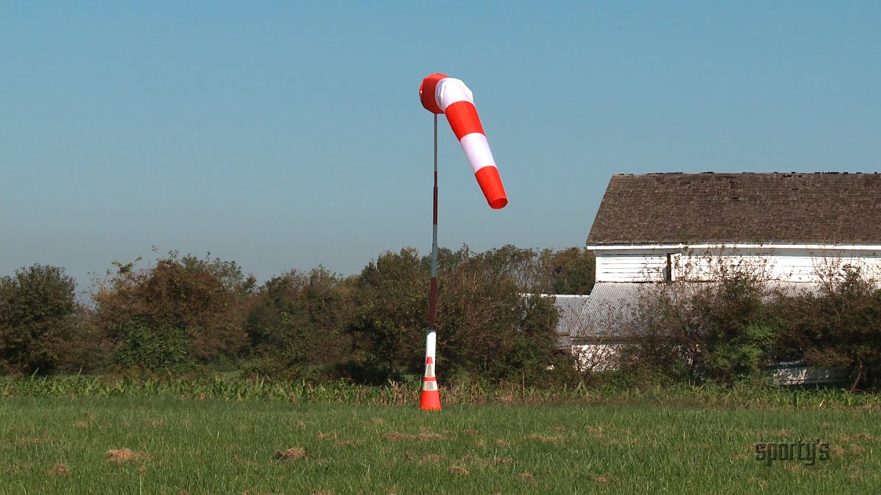 Aviation Safety: How to determine the wind direction for takeoff and ...