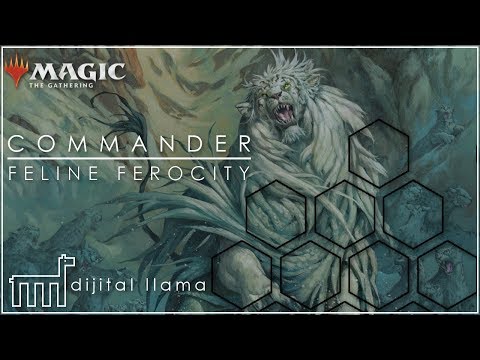 UNBOXING | COMMANDER 2017 | Cat Tribal / Feline Ferocity | MtG