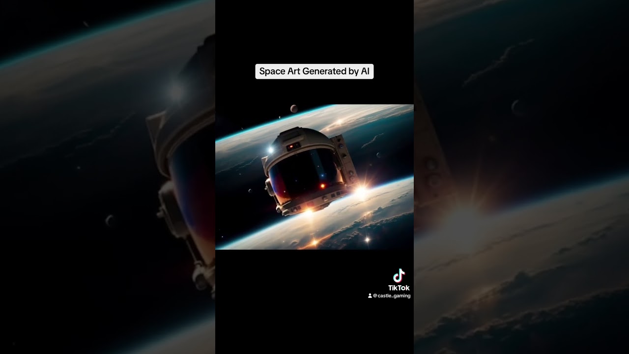 Space Art generated with Stable Diffusion