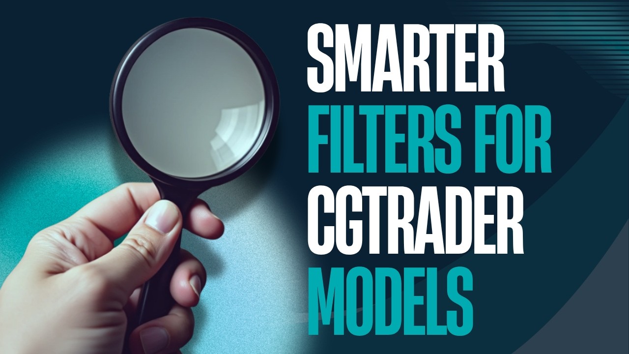 How to Use the New CGTrader Standard Filtering Feature