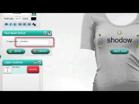 Chameleon Online Design Software Help Video - Text Spell Check Feature