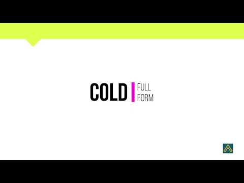 Full Form Of COLD