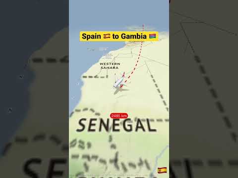 Travelling Spain to Gambia