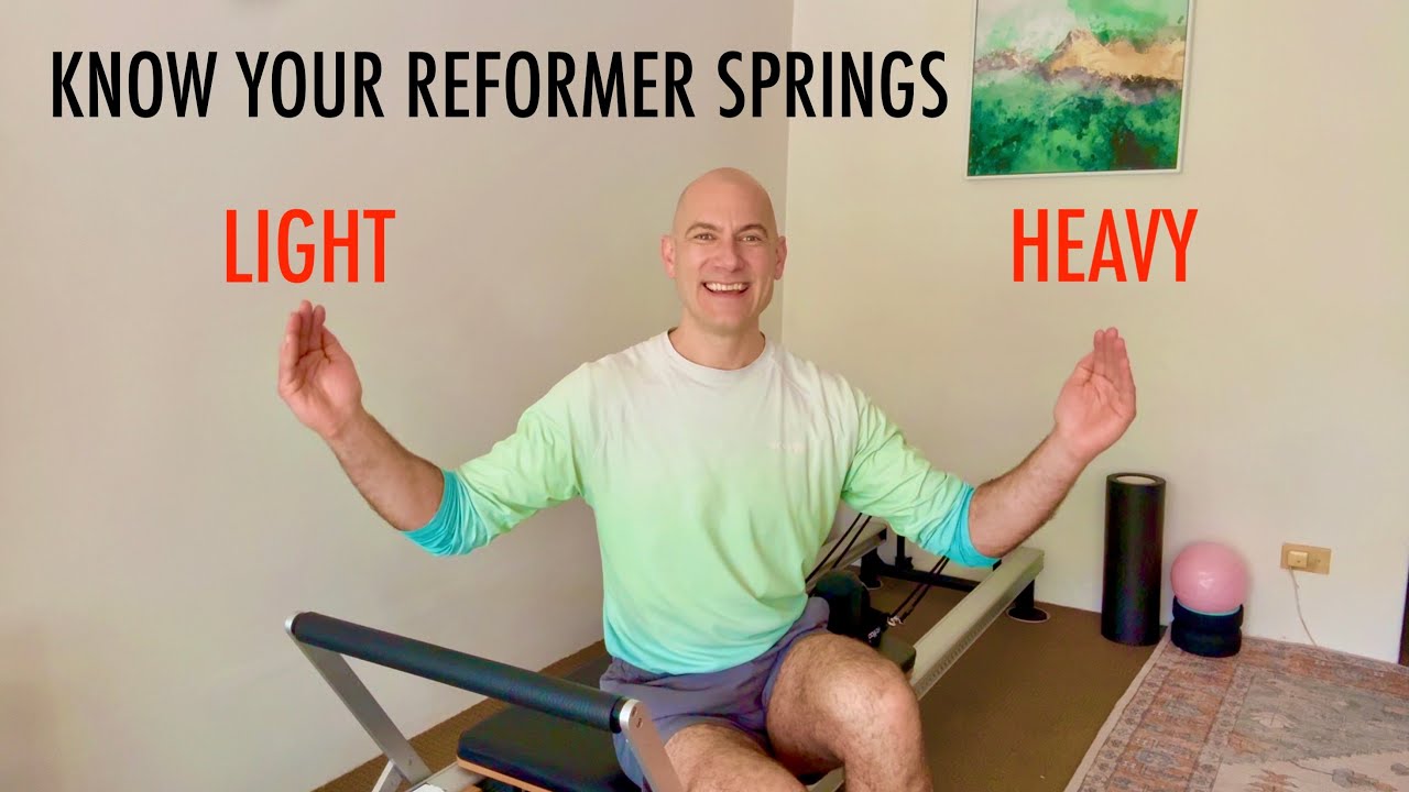 Which Reformer Springs to Use? Light vs Heavy | Pilates Spring Theory