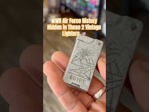 WWII Air Force History Hidden in These 2 Vintage Lighters 🇺🇸