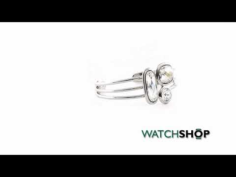 Karen Millen Jewellery Ladies' Silver Plated Milano Stone Cluster... ( KMJ960-01-265)