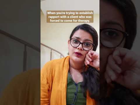 Establishing rapport