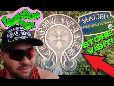 Chrome Hearts MALIBU store visit.