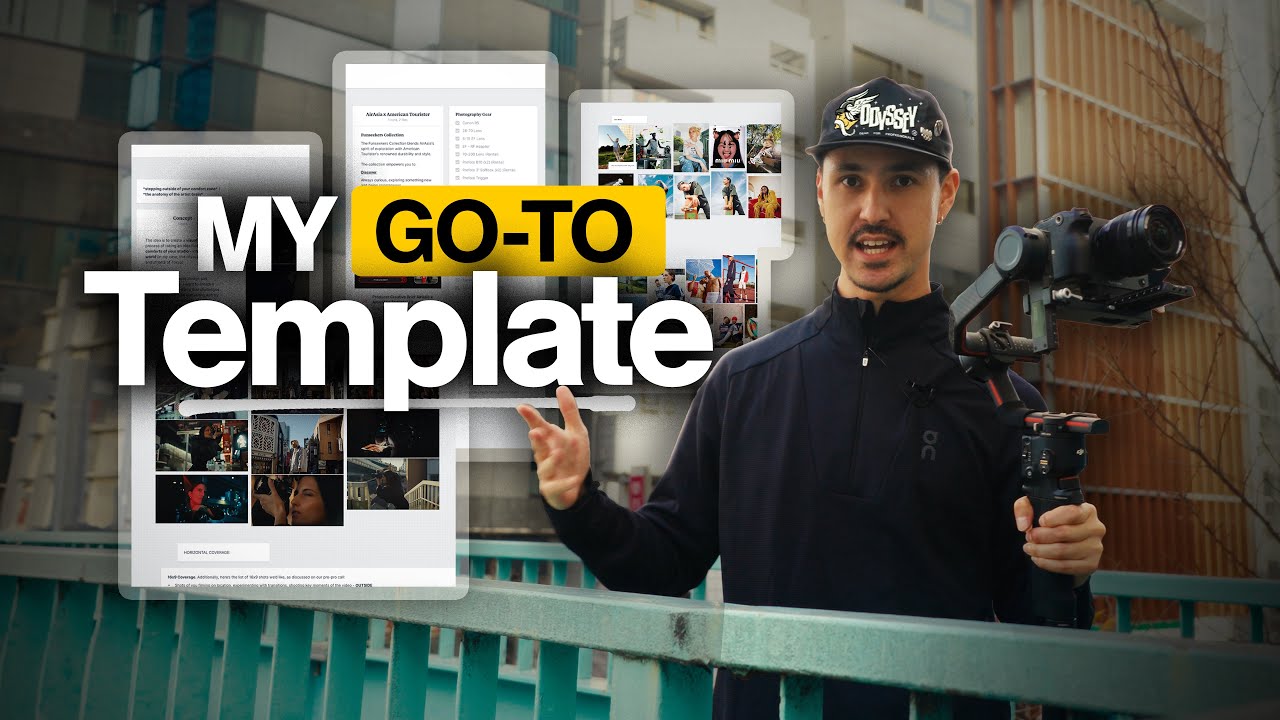 How To PLAN & ORGANIZE Your Videos + FREE Filmmaking Template