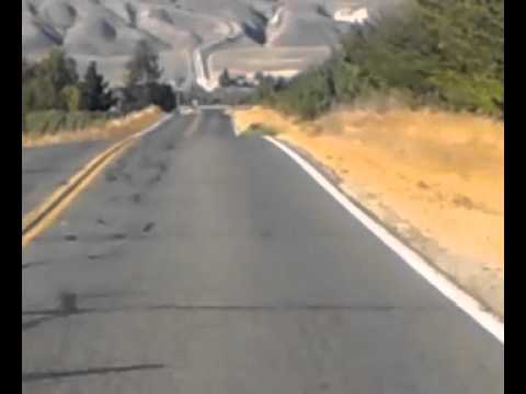 Road like coaster: Freeway 41 CA off road map SW