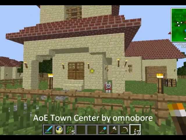 Minecraft Age of Empires Town Center Minecraft Map